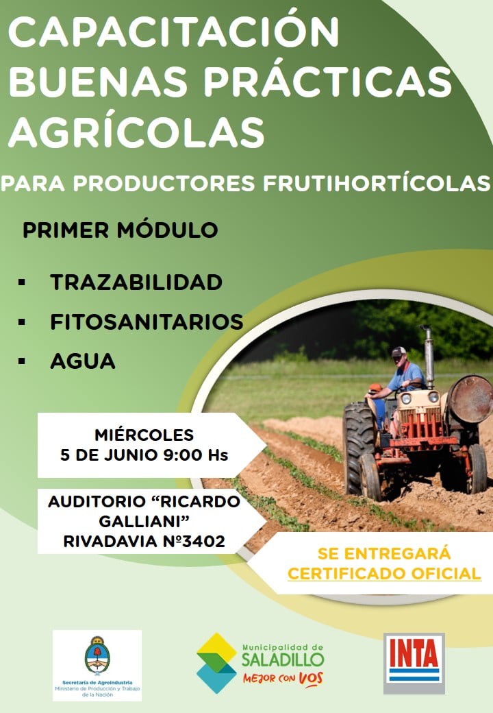 Capacitación Buenas Prácticas Agrícolas – Saladillo Campo